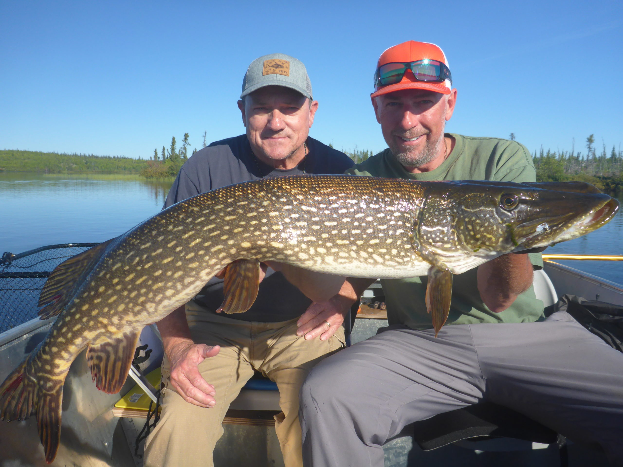 When Clouds Give Way to Sun the Pike Bite is On