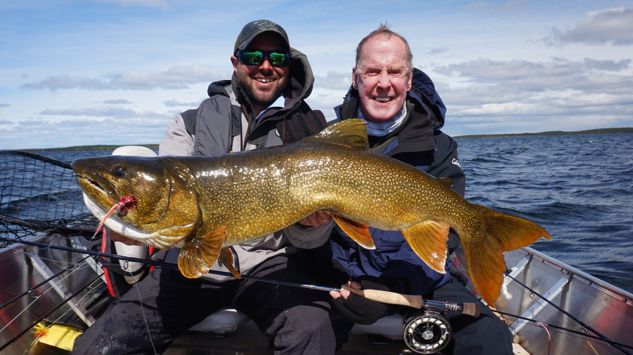 When the Going Tough the Tough catch Trophy Fish